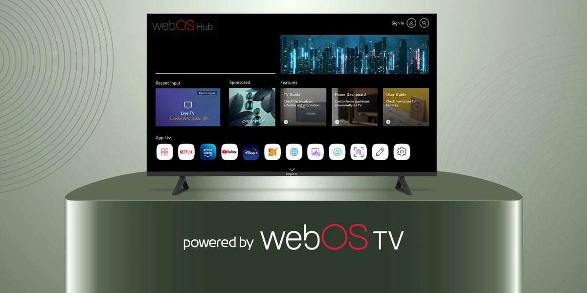 Smart WebOS TV — Impex Webstore