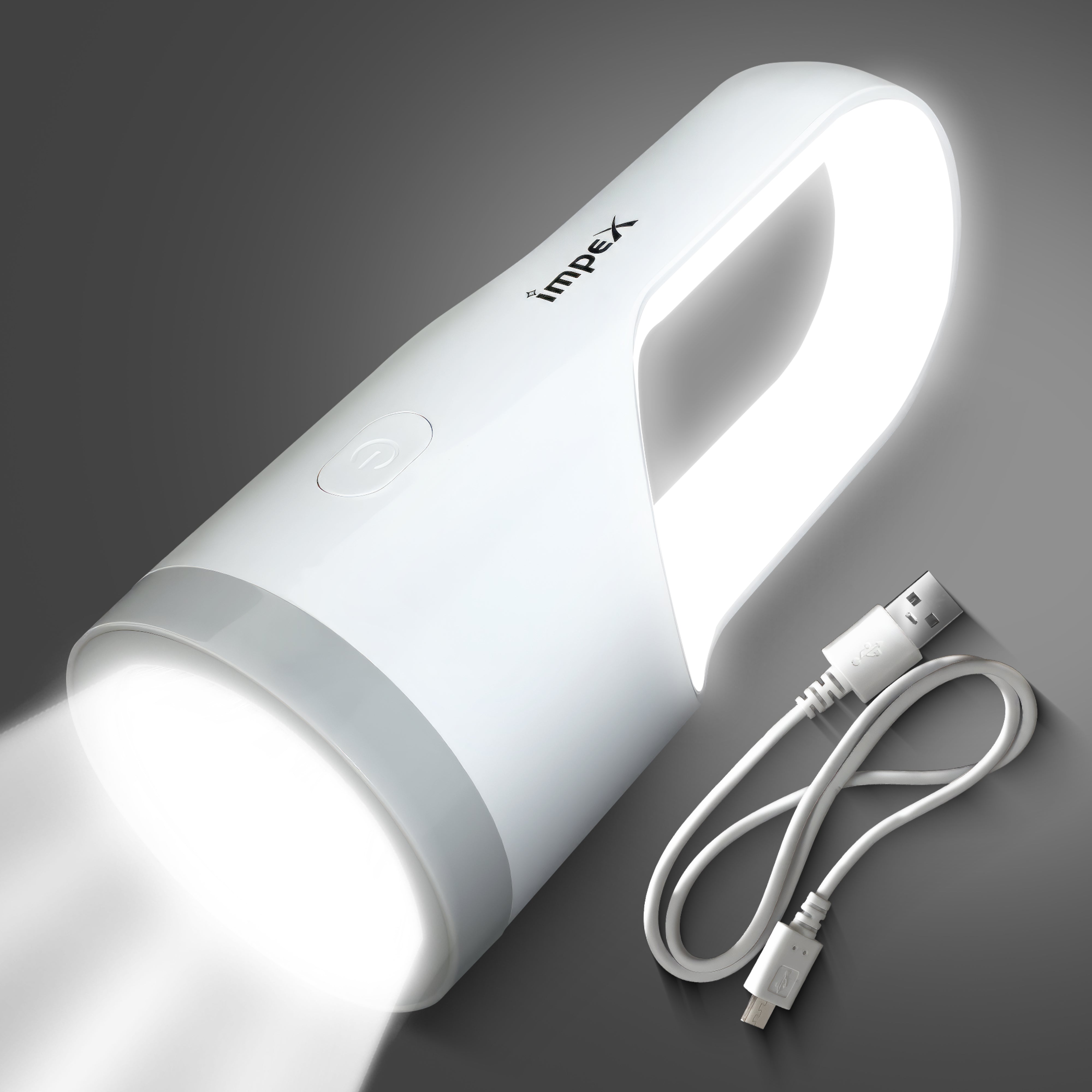 Impex LUMIN A0 Rechargeable LED Emergency Light with In-built Li-ion B ...
