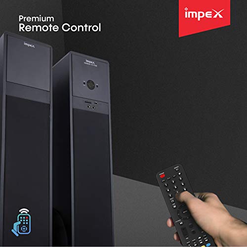 Impex Thunder-T3 Plus 160 Watts 2.0 Channel Multimedia Tower Speaker w – Impex Webstore